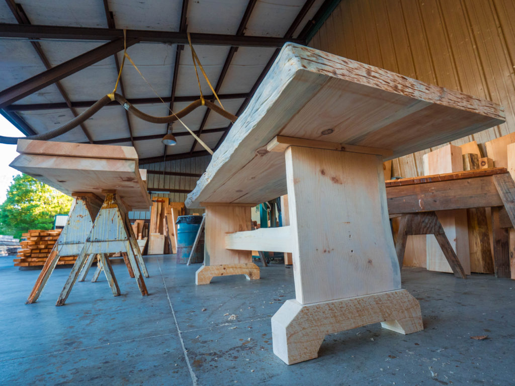 Custom-Made Furniture | Heartwood Log and Lumber