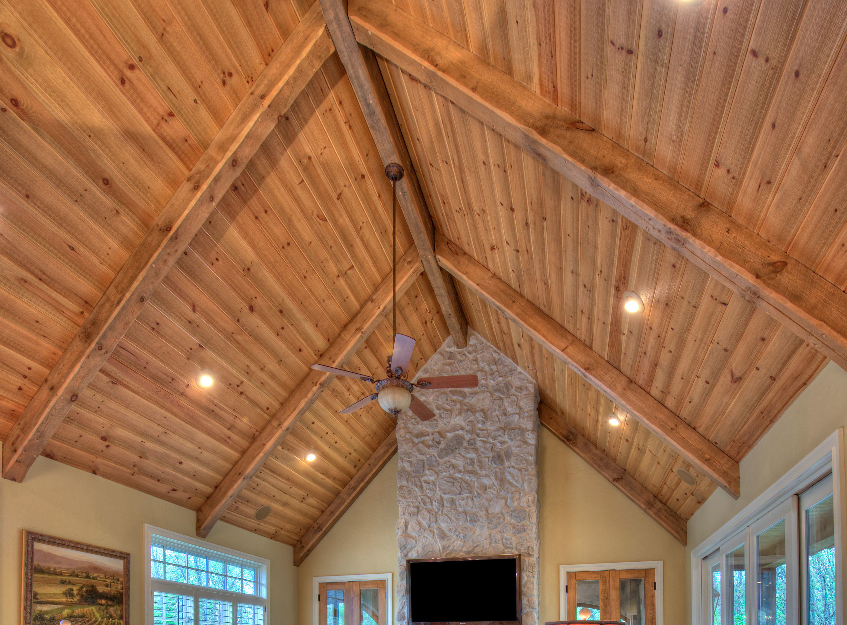 Tongue Groove And Shiplap Heartwood Log Lumber LLC