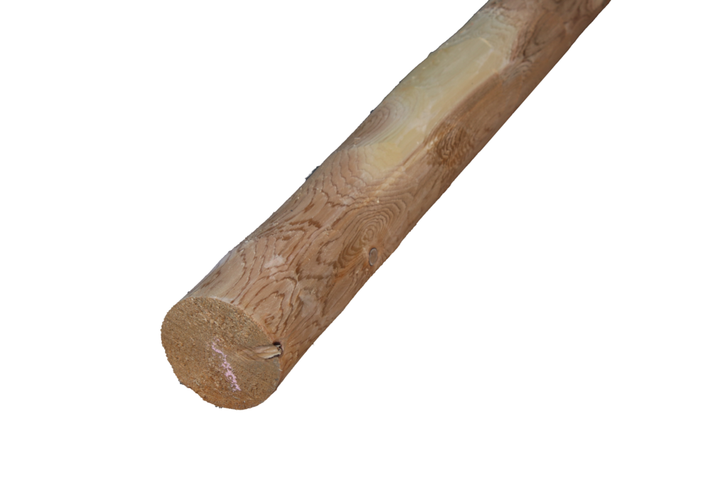 Logs and Log Railing (Line Posts) - Heartwood Log & Lumber, LLC