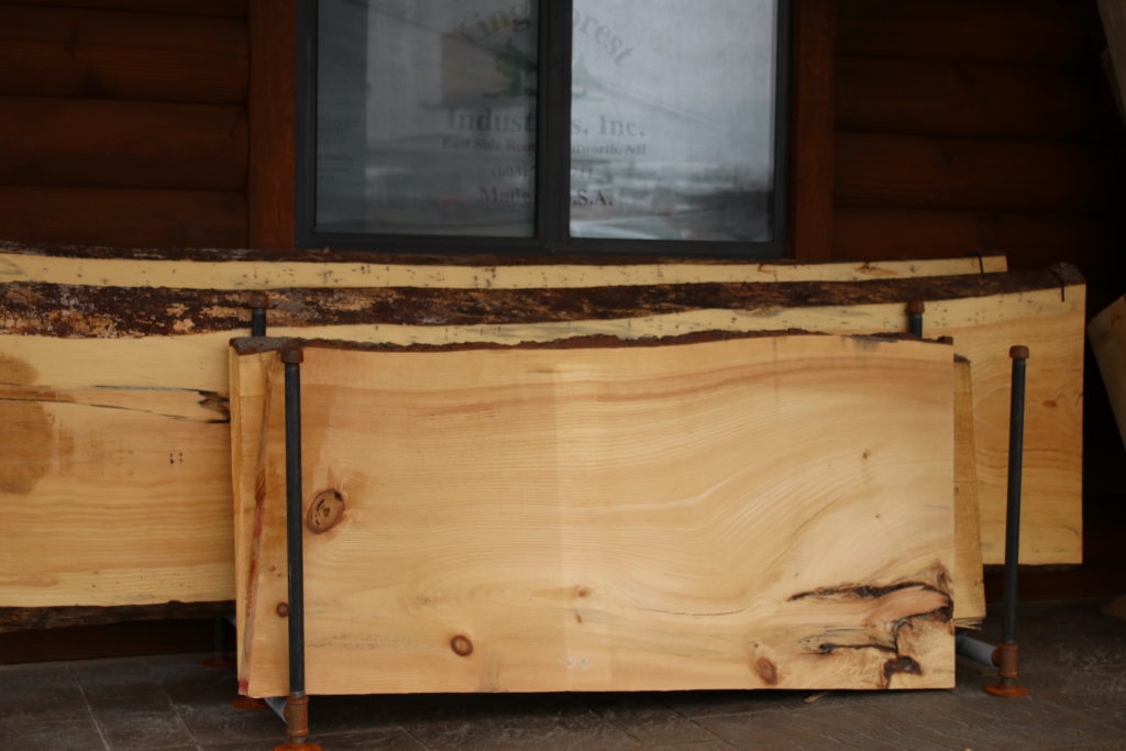 4" Thick Slabs - Heartwood Log & Lumber, LLC