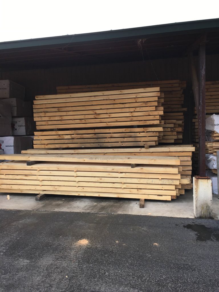 8', 12' and 16' Lengths Timbers (4"x4-16") - Heartwood Log & Lumber, LLC